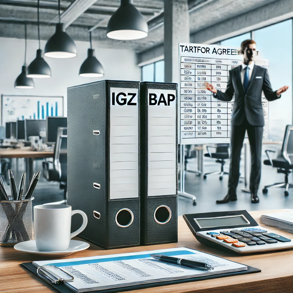 Tarifvertragliche Unterschiede in der Zeitarbeit: Ein Vergleich zwischen iGZ und BAP ...